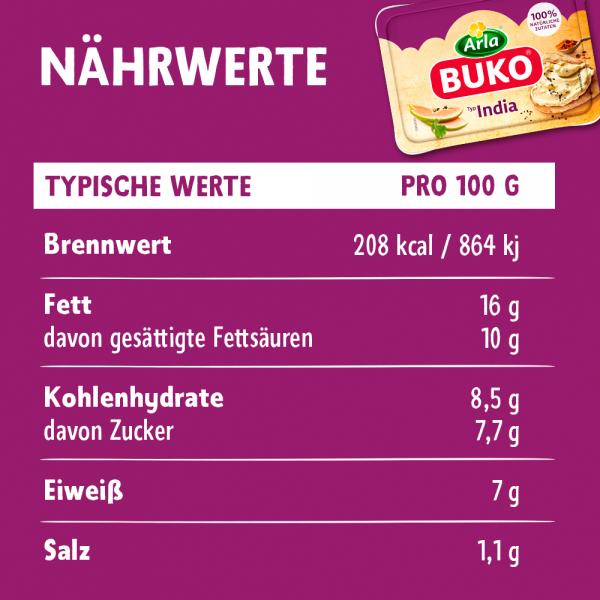 Arla Buko Frischkäse Typ India online kaufen bei combi.de
