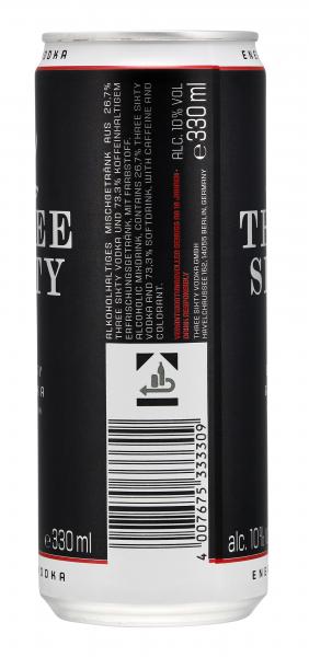 Three Sixty Energy & Vodka Dose (Einweg) online kaufen bei myTime.de